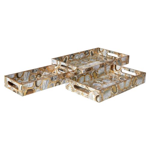 Bakke hvid/guld "Marmor" Str. M - KG Camping A/S