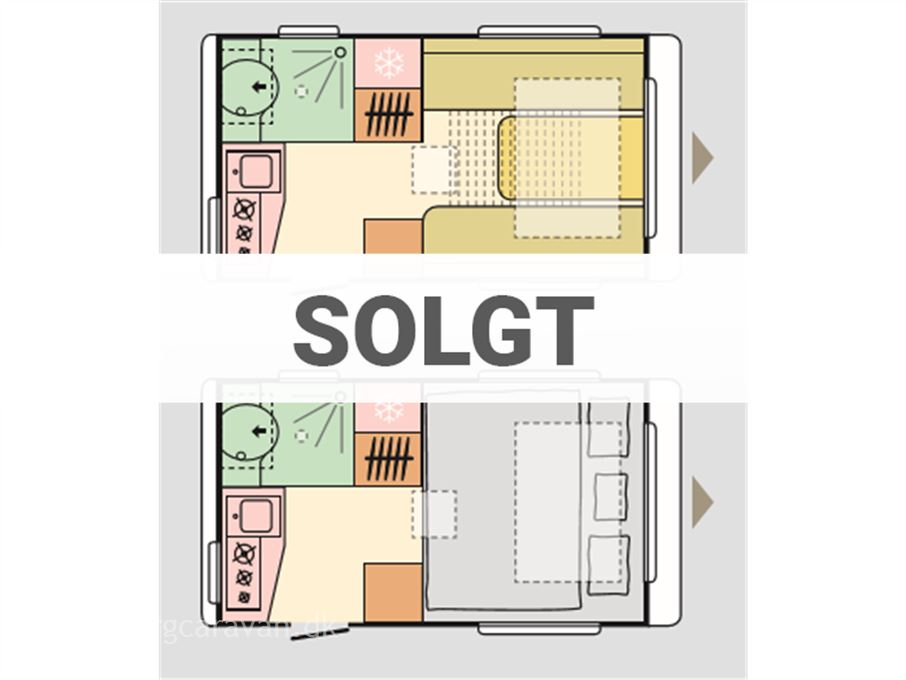 Nye 2025 Adria Action 361 LH kr 177.448,-
